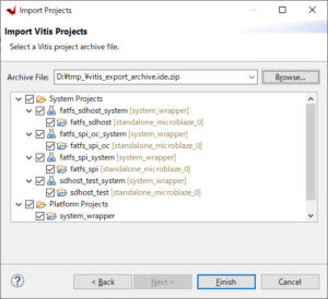 VivadoとVitisのプロジェクトデータ管理 | FPGAと論理設計